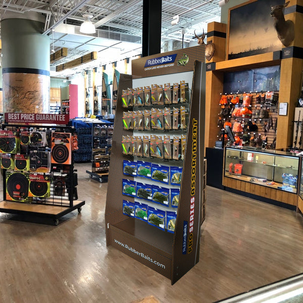 RubberBaits Peg Display